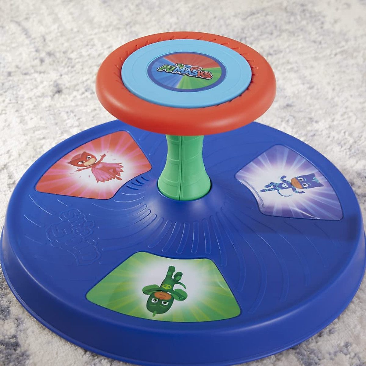 Playskool PJ Masks Sit 'n Spin Musical Classic Spinning Activity Toy for Toddlers Ages 18 Months and Up (Amazon Exclusive)