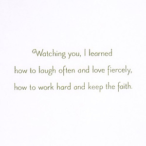 Hallmark Mahogany Birthday Greeting Card for Mother (Love, Peace, Joy, Blessed) (0399RZD2049)