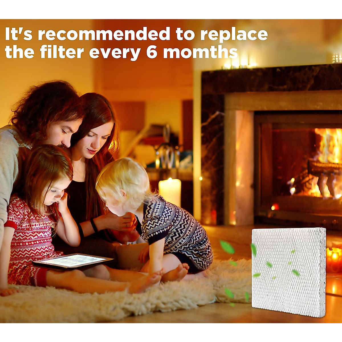 Freeboy 10 Humidifier Filter Replacement for Aprilaire 10 Water Panel, Models 110, 220, 500, 500A, 500M, 550, 550A, 558 Humidifier Replacement Filter HC22P Humidifier Wick- Paper