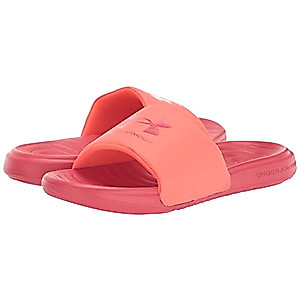 Under Armour Boys' Ansa Fixed Strap, (802) After Burn/Chakra/Chakra, 7, US