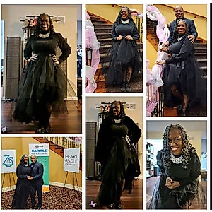 High Low Tulle Skirt Lace up Wedding Party Prom Cocktail Mesh Long Tulle Skirt for Women Pink