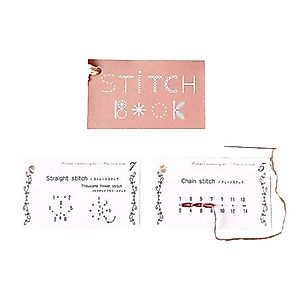 Creative M-ini Sewing Book, D-iy Creative M-ini Sewing Card Set, Elevate Your Sewing Skills, Embroidery Skills Book, Portable M-ini Travel Sewing Kit, Learn A Variety of Sewing Techniques Embroidery