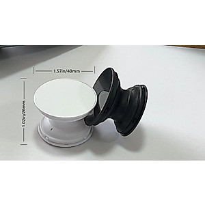 Foldable Cell Phone Stand and Tablet Holder (3 Pack) - Marble Black White