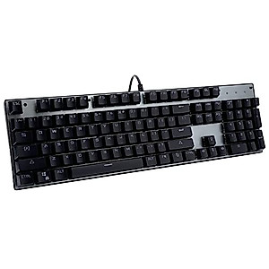 Demeras Keyboard Replacement Computer Accessory Comfortable Mechanical Keyboard Durable Rugged Stable Gaming Keyboard 04 Key Keyboard for Laptop for PC for Gaming