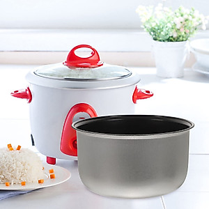 Power Pressure Cooker Inner Pot Inner Cooking Pot Aluminum Electric Rice Cooker Liner Non-stick, Honeycomb Cooking Pot Rice Cooker Liner Accessories (3L) Rice Cooker Inner Pot