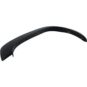 JHUEOPQD Set of 4 Fender Flares Moulding Trim Wheel Opening Molding Front Rear Textured Black Primed Plastic Thermoplastic Bolt-On Style 16991657 15829686 10374851