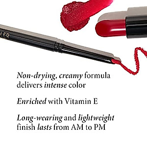 LAURA GELLER NEW YORK Modern Classic Lipstick - Novel Neutral - Ultra-Rich Color - Luxurious and Lightweight - Cream Finish