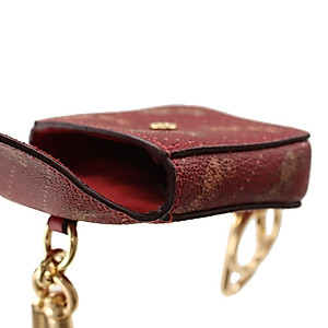Coach Womens Multi Attachments Case Bag Charm In Horse and Carriage Dot Print Style No. C4305