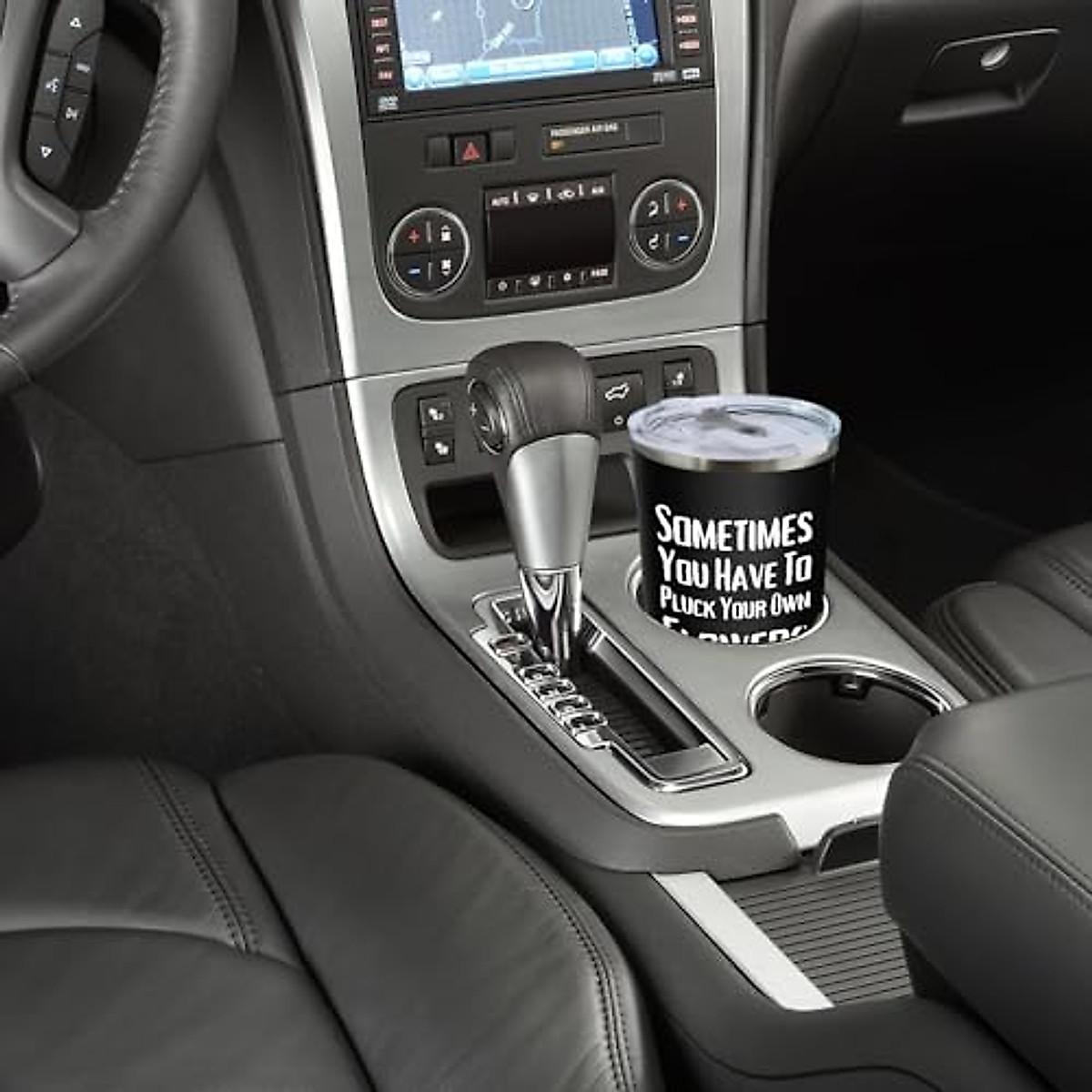 Sometimes You Have To Plucks Your Own Flowers 30oz Tumbler With Handle For School