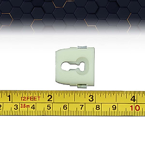 PIT66 Truck Body Side Belt Moulding Molding Trim Clips 10pcs Compatible with Ford F100, F150, F250, F350 1973-1979/Fit Broncos 1978-1979