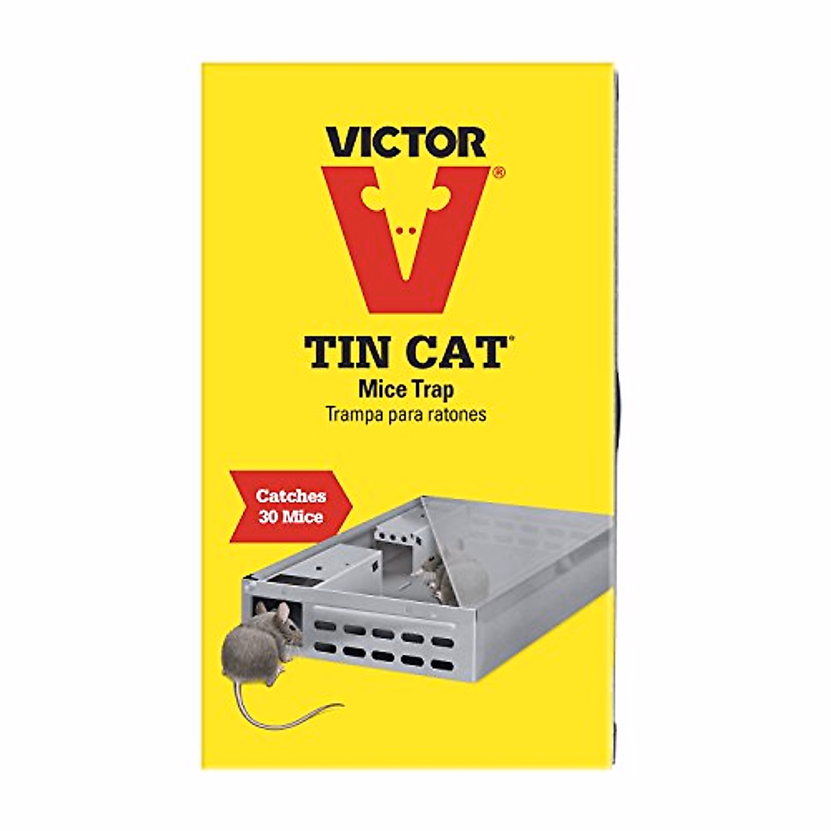 Victor M310S TIN CAT Live Catch Mouse Trap