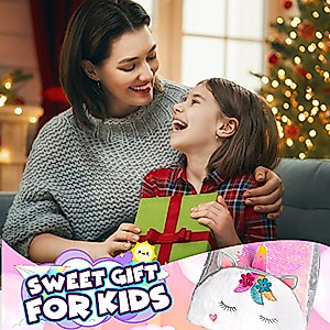 PinkSheep Mini Backpack for Kids Girls, Toddler Bag Backpacks, Cute Unicorn Lightweight Preschool for Kindergarten 3-10 Years Old Girl