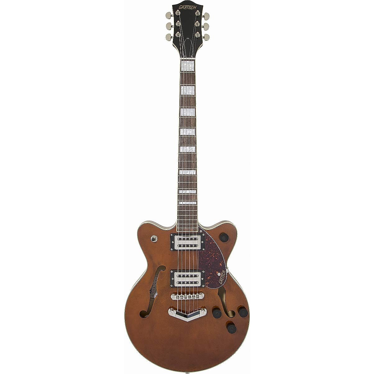 Gretsch G2655 Streamliner Center Block Jr. Single Barrel Stain w/V-Stoptail & Broad'Tron Pickups