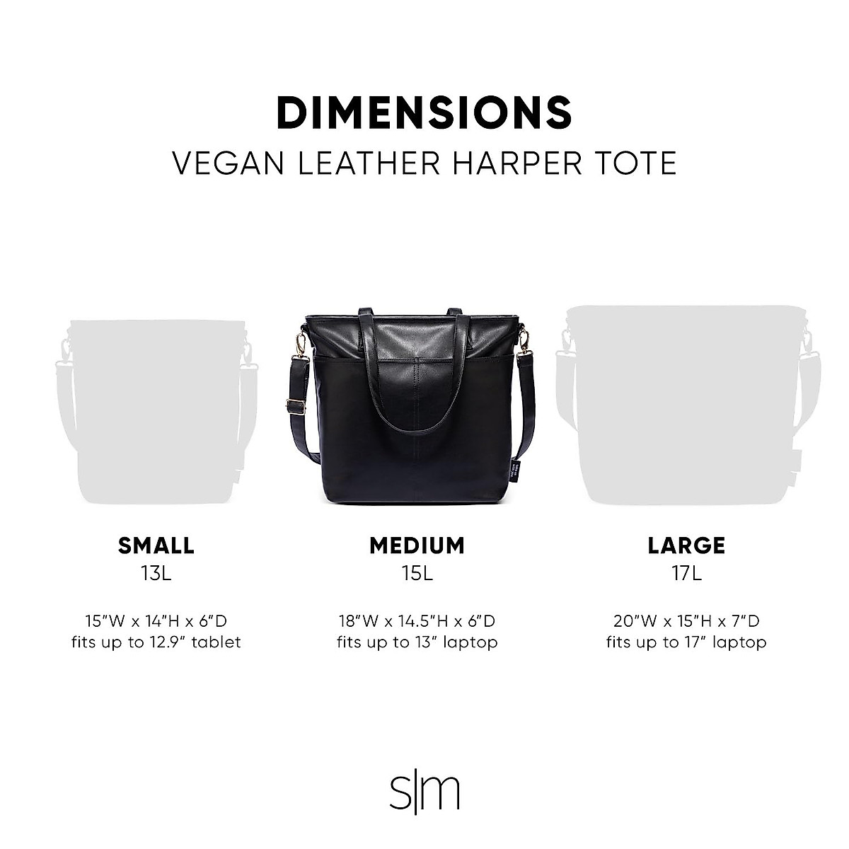 Simple Modern Medium, Black