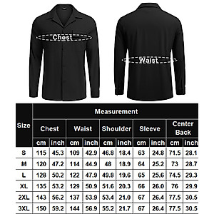 COOFANDY Long Sleeve Shirt Jackets for Men Cotton Linen Casual Shacket Work Button Down Overshirt