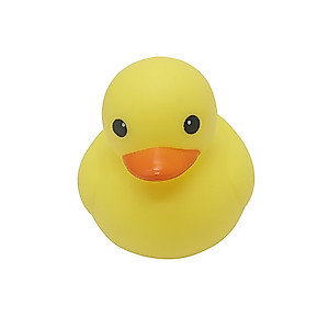 MyLifeUNIT 4 inch Yellow Rubber Bath Ducks for Child