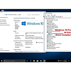 USB 56K External Dial Up Fax Data Modem Windows 10 / 8 / 7 / XP / Vista