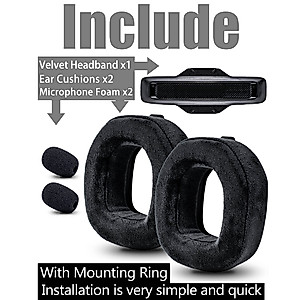 CCRE Earpads Replacement for Astro A40TR a40 tr Headset - Astro A40tr Mod Kit /A40tr Accessories/Ear Cushion/Ear Cups (Velour)