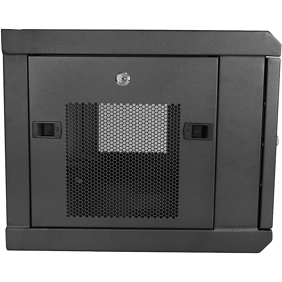 StarTech.com 2-Post 6U Wall Mount Network Cabinet w/ 1U Shelf, 19" Wall-Mounted Server Rack for IT / Data Computer Equipment