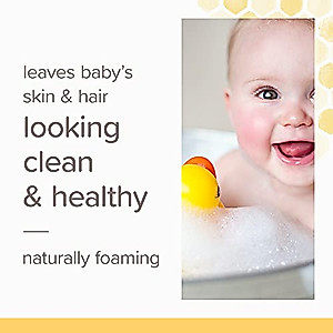 Burt's Bees Baby Shampoo & Wash, Tear Free Soap, Natural Baby Care, Original, 21 Ounce (Packaging May Vary)