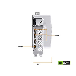 Gigabyte GV-N4090AERO OC-24GD GeForce RTX 4090 AERO OC 24G Graphics Card, 3X WINDFORCE Fans, 24GB 384-bit GDDR6X, Video Card