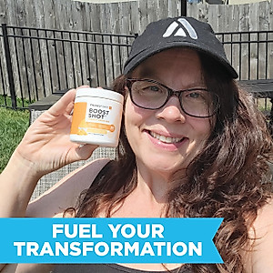 TransformHQ Everyday Boost Shot 28 Servings (Blue Raspberry) - Non-GMO, Gluten-Free, Powder