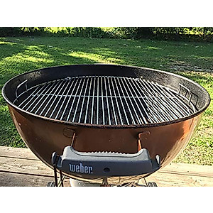 Noa Store 22 Inch Stainless Steel Grill Grate Round Hinged Cooking Grill Grate Used as Replacement Grill Grate, Fire Cooking Grate and BBQ Grill Grates Replacement