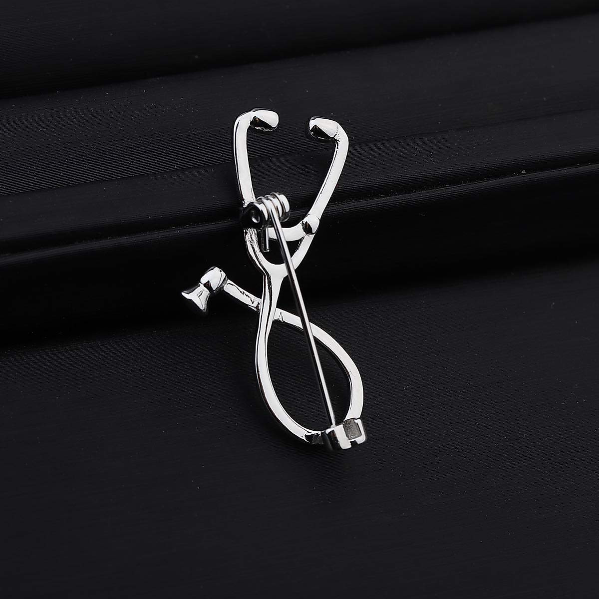 Medical Stethoscope Brooch Pins for Doctor Nurse Medical Students Medical Caduceus Gift For RN,PA,MA,LPN,LVP,NP,Vet (Copper LPN Brooch)