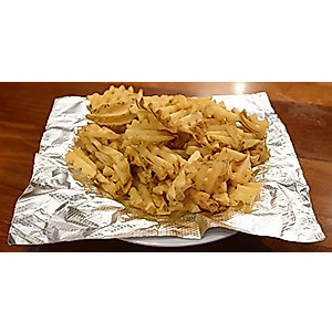 Daxwell Aluminum Foil Sheets, Interfolded, 9" x 10.75", J10002315 (Case of 3,000; 6 Boxes of 500),Silver