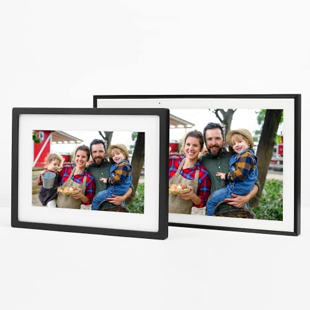 Skylight Frame: 15 inch WiFi Digital Picture Frame, Email Photos from Anywhere, Touch Screen Digital Photo Frame Display - Gift for Friends and Family