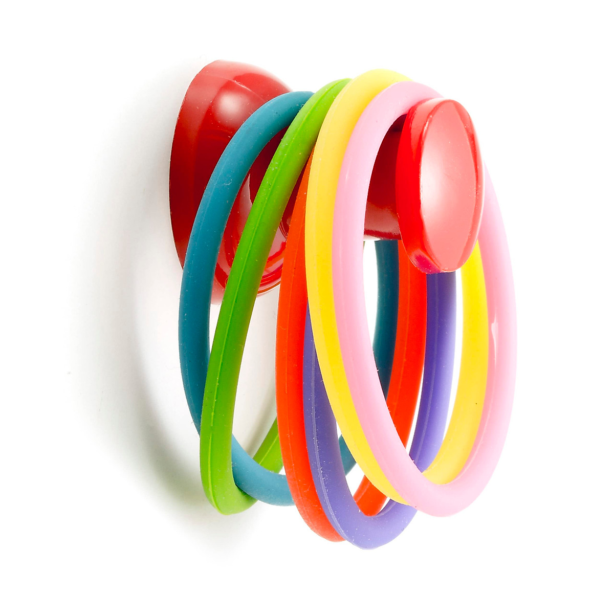 Officemate Giant Push Pins 1.5 Inch, Assorted Colors, Tub of 12 (92902)