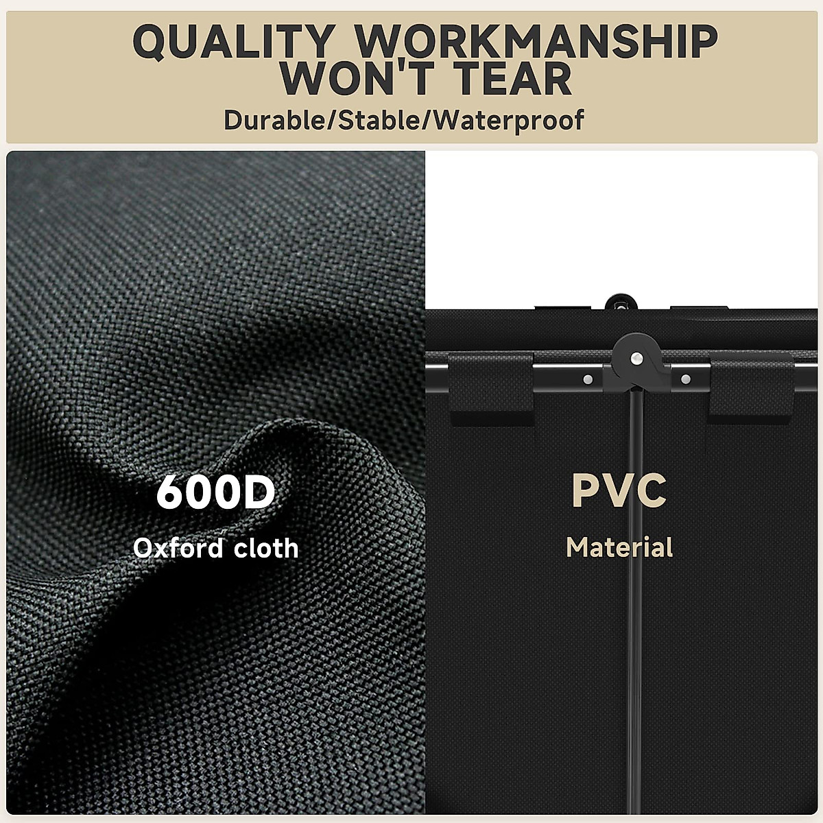 LAZEYARD Collapsible Wagon Cart,Foldable Heavy-duty Wagon Cart with Universal Wheels and Adjustable Handle,220lbs Capacity Folding Garden Utility Wagon with 2 Drinking Holders for Outdoor Shopping