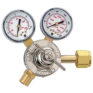 Gas Regulator, Cylinder, 0 to 150 psi