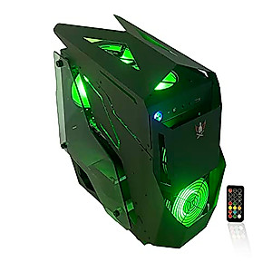 Alarco Gaming PC Desktop Computer Intel i5 3.10GHz,8GB Ram,512 GB SSD,Windows 10 pro,WiFi Ready,Video Card Nvidia GTX 650 1GB, 5 RGB Fans with Remote
