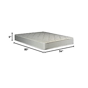 Spring Sleep, 9-Inch Gentle Firm Tight top Innerspring Mattress, Full XL