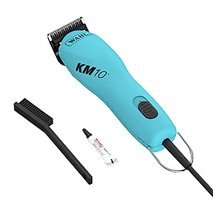 WAHL Professional Animal KM10 2-Speed Brushless Motor Pet, Dog, and Horse Clipper Kit - Turquoise