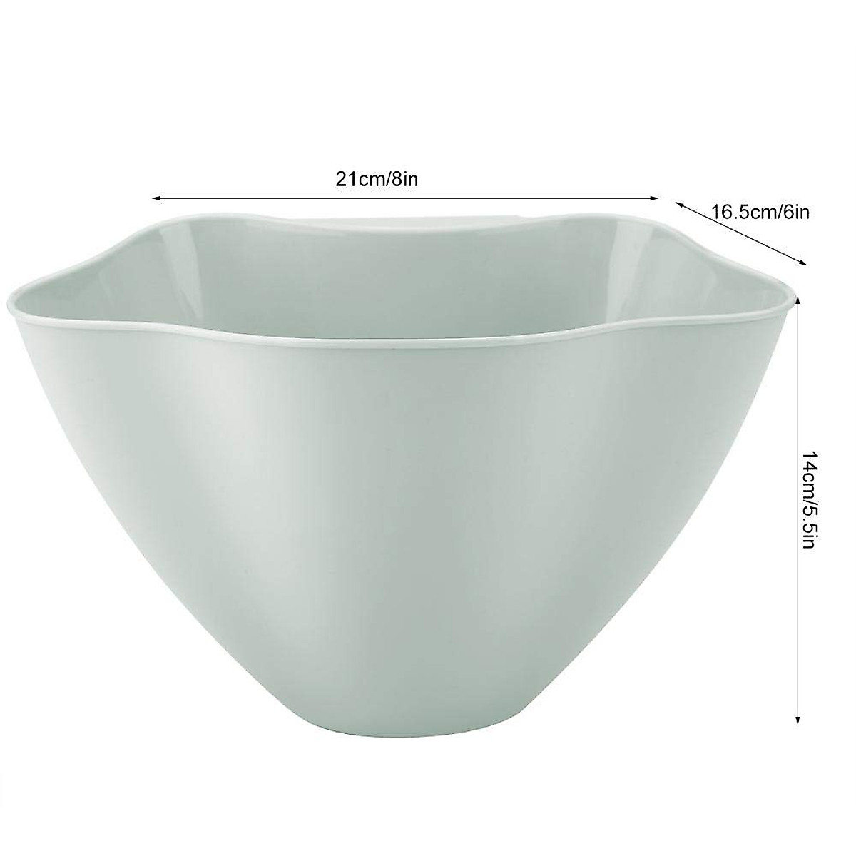 Cupboard Door Hanging Mount Kitchen Trash Bin Without Lid Garbage Kitchen Cabinet Hanging Flower Shape Trash Can(Gray)