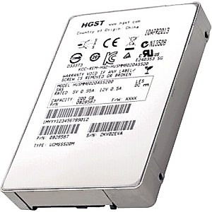 HGST Ultrastar SSD800MM HUSMM8040ASS201 400 GB 2.534; Internal Solid State Drive - SAS - 1.12 GBps Maximum Read Transfer Rate - 700 MBps Maximum Write Transfer Rate - 145000IOPS Random 4KB Read - 70000IOPS Random 4KB Write - 0B28591