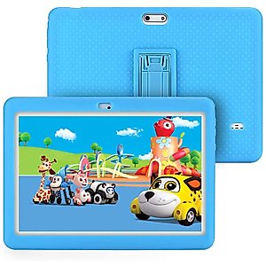Tablet for Kids,Tagital T10K Kids Tablet 2GB RAM 32GB ROM Android 10,10.1 inch Display with WiFi,Bluetooth,Kids Mode Pre-Installed,WiFi Android Tablet (2021 Version) (Blue),Touch