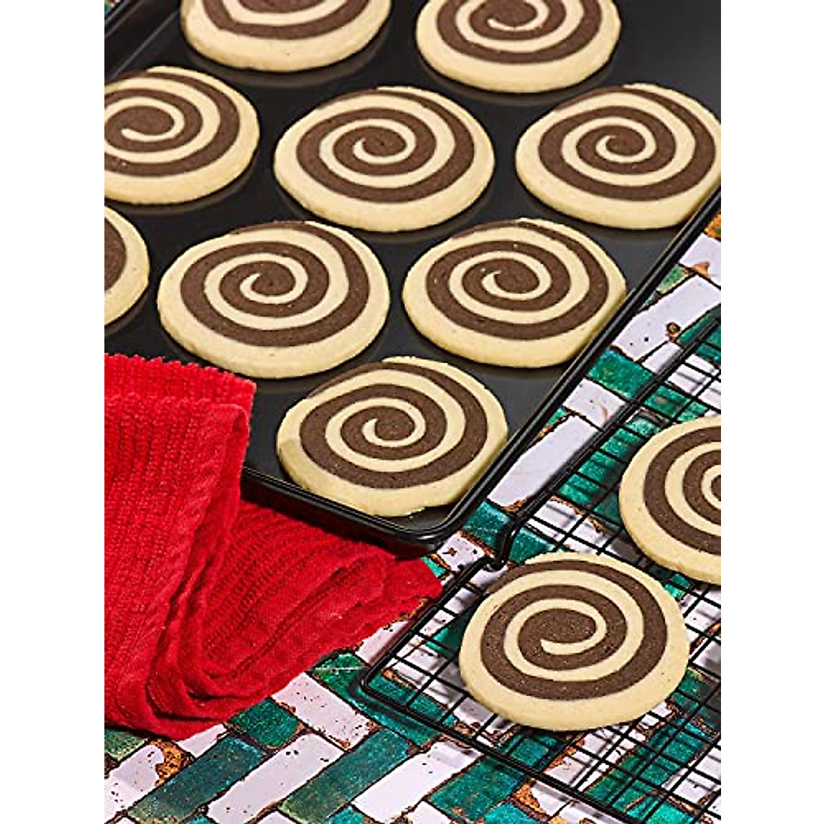 Tala Performance, Baking Tray, Professional Gauge Carbon Steel with Whitford Eclipse Non-Stick Coating, Cooking and Roasting, 39.5 x 27 x 2cm