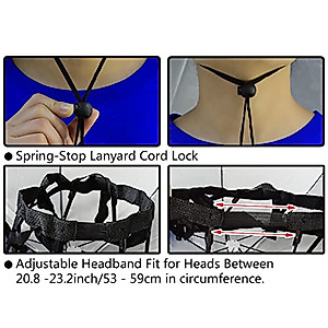 Kilobey Umbrella Hat, 25 inch Small Hands Free Umbrella Cap for Adults & Kids, 7-Ribs Waterproof Foldable Umbrella Hat for Gardening Camping Golf Sunshade Outdoor,WatermelonRed,2pcs