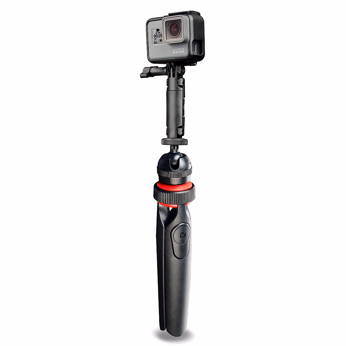 Active Mini Tripod with Wireless Bluetooth Shutter Remote & Camera Mount
