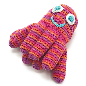 Pebble Pink Octopus Rattle, 1 EA