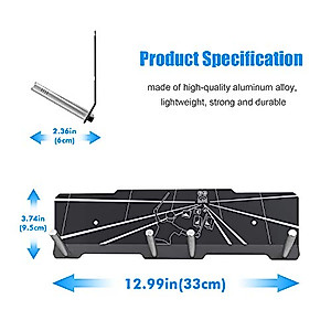 AMVR VR Headset and Controllers Wall Mount Storage Hook Stand for Quest 2, Quest 1,Rift S,Valve Index,HP Reverb G2,HTC Vive, Vive Pro, Cosmos, Elite, Playstation VR (Gray)