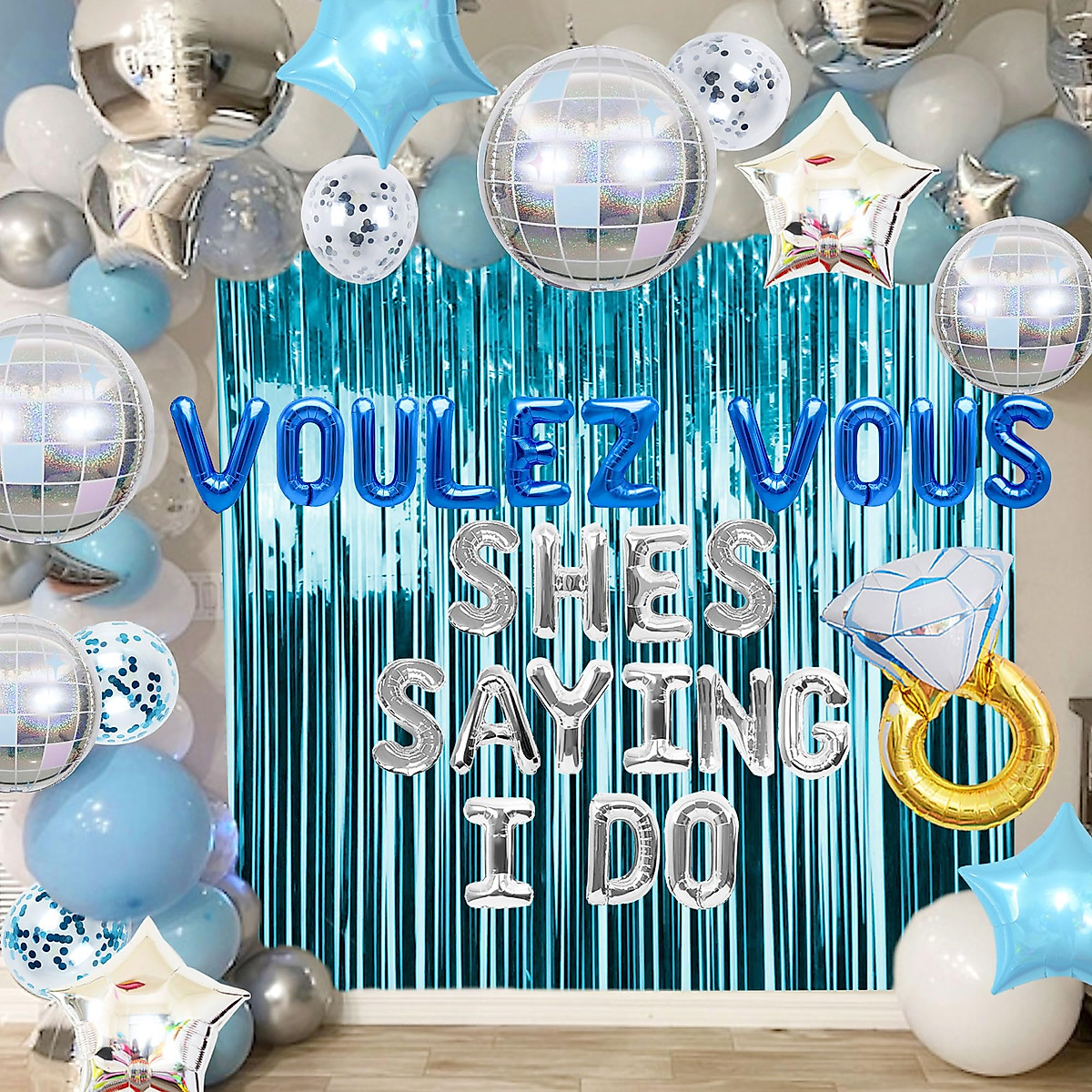 JeVenis Voulez Vous Mamma Mia Decoration Mamma Mia Party Decorations Last Disco Bachelorette Party Decorations Retro 70s Bridal Shower