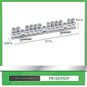 Square D by Schneider ElectricSquare D - HOM2448M100PCVP Homeline Load Center & Ground Bar Kit,MetallicSquare D by Schneider Electric