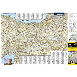 Türkiye (Turkey) Map (National Geographic Adventure Map, 3018)