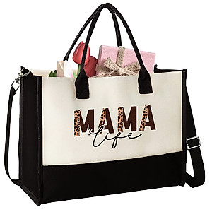 Gifts for Mom from Daughter, Son, Husband - Mom Gifts, Mother Gifts, Mama Gifts - Mothers Day Gifts, Birthday Gifts for Mom, Mom Birthday Gifts - New Mom Gifts for Women - Presents for Mom - Tote Bag