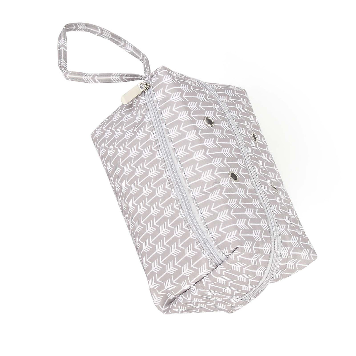 Organizer Bag for Knitting Projects, Water Resistant Travel Yarn Storage Tote Organizer Large Capacity Crochet Hook Zipper Bag for Crochet Needles Knitting Accessories Wool Balls(#2),Knitting tools