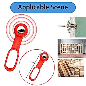 Magnetic Stud Finder Wall Scanner, Studball with 27 Pounds of Pull Magnetic Power, No Battery Required Magnetic Stud Finder for Detected and Located Stud Edges Ceramic Tiling Wood Christmas Gifts